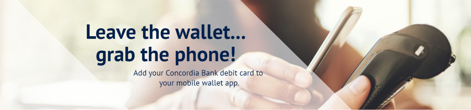 Personal Banking Services - Concordia Bank & Trust Co.